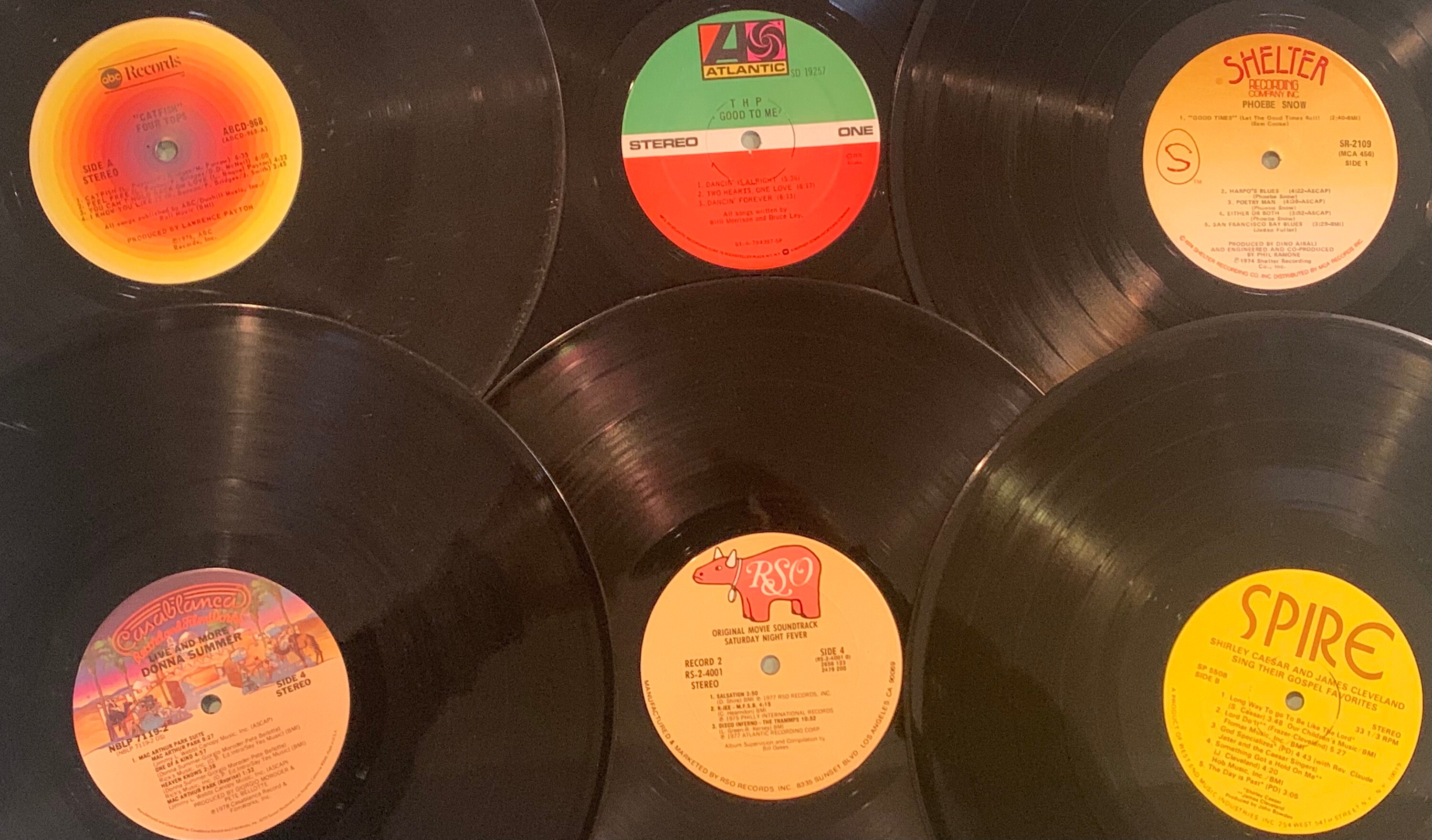 Bulk Lot of 30 Used Vinyl Records 1970s Soul, Disco and R&B for ...