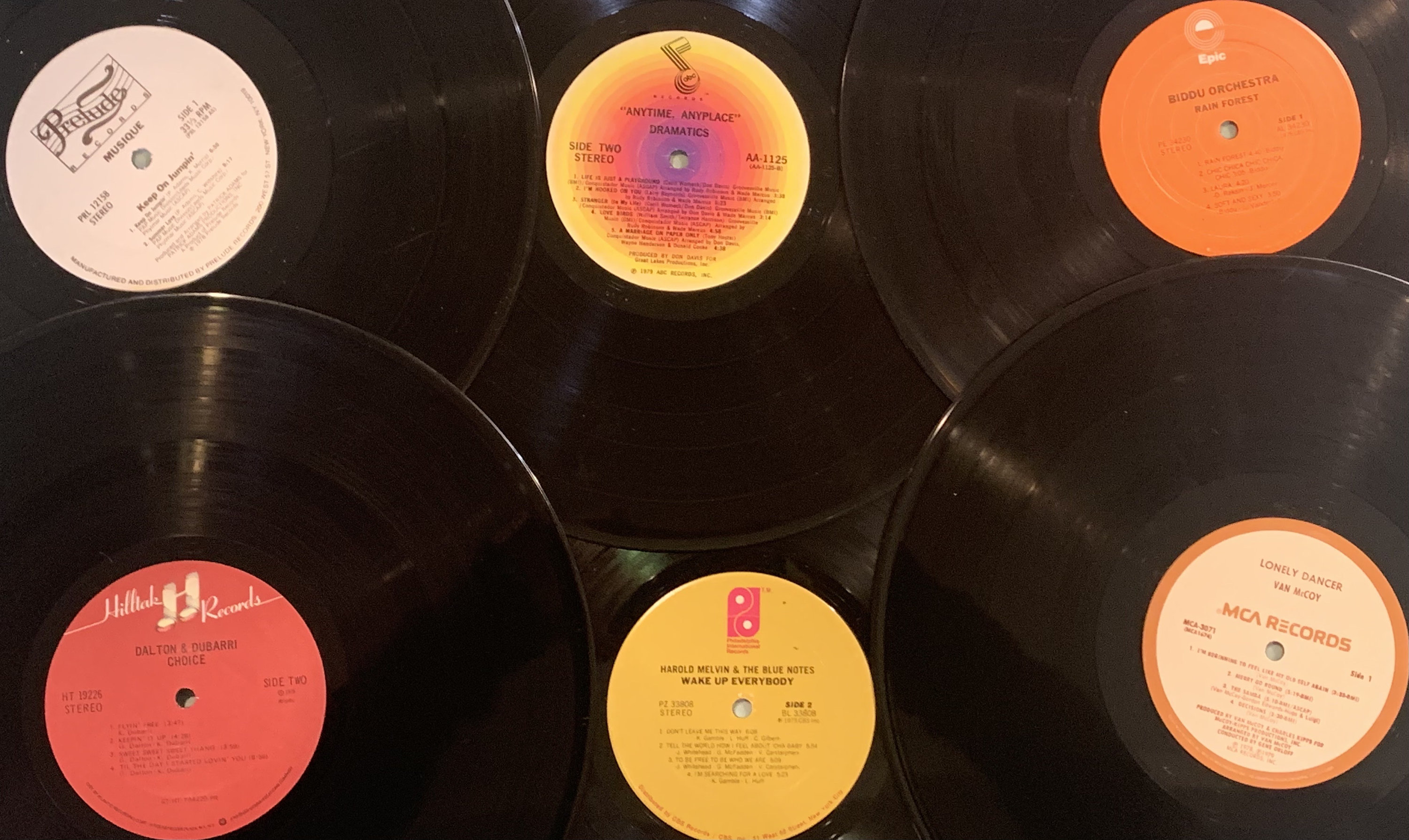 Bulk Lot of 30 Used Vinyl Records 1970s Soul, Disco and R&B for ...