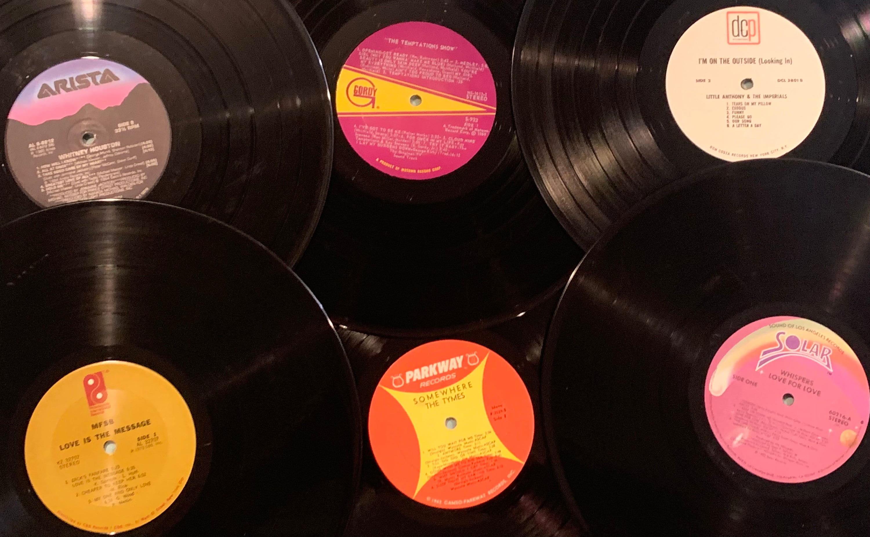 Bulk Lot of 30 Used Vinyl Records 1960s-1980s Soul, Disco and R&B for ...