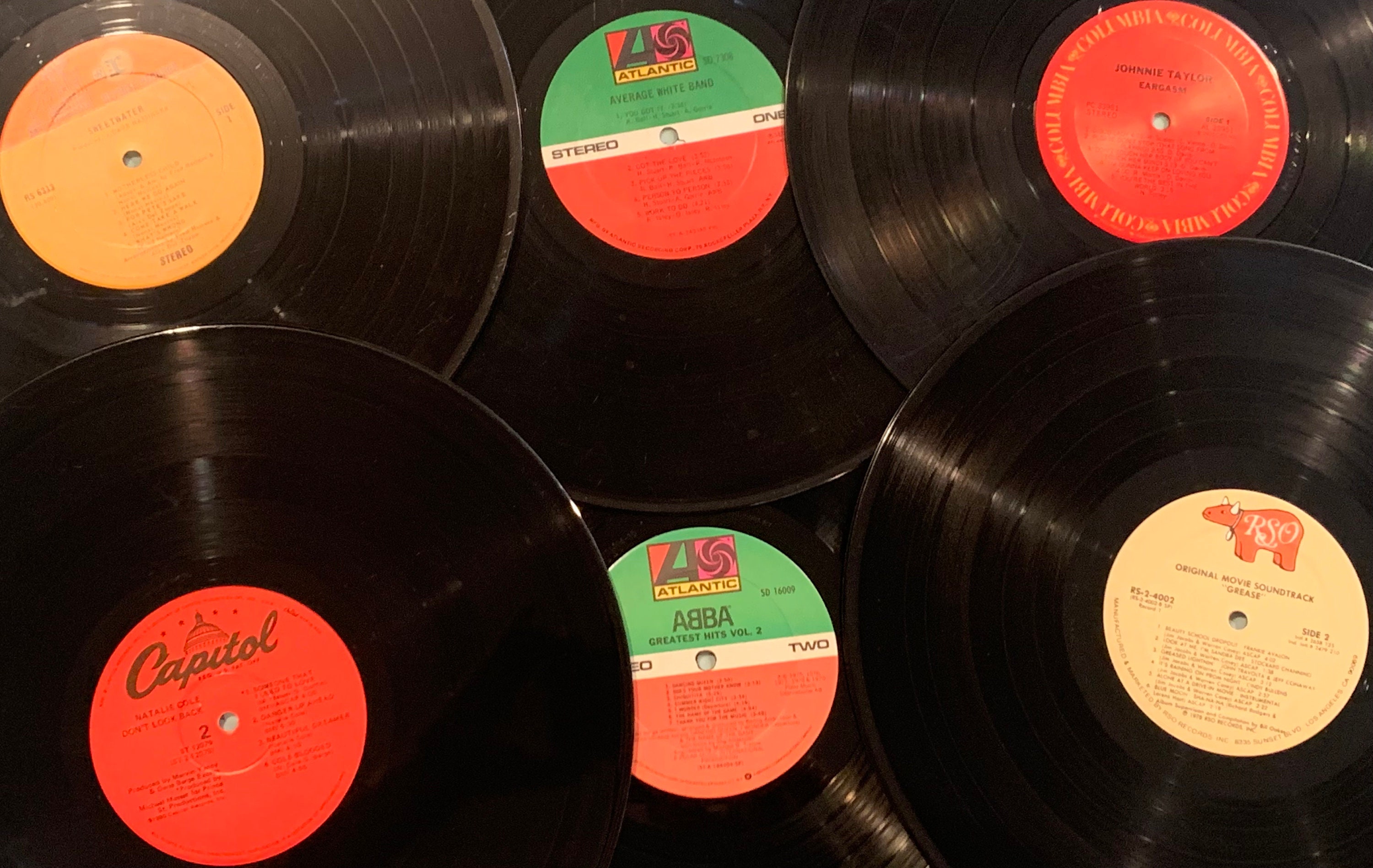 Bulk Lot of 30 Used Vinyl Records 1970s Soul, Disco and R&B for ...