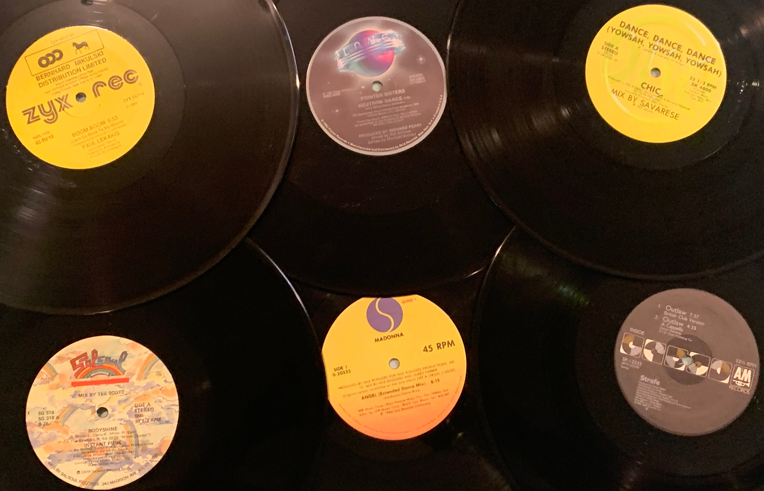 Bulk Lot of 30 Used Vinyl Records 1970’s-1980’s Dance Disco and R&B for ...