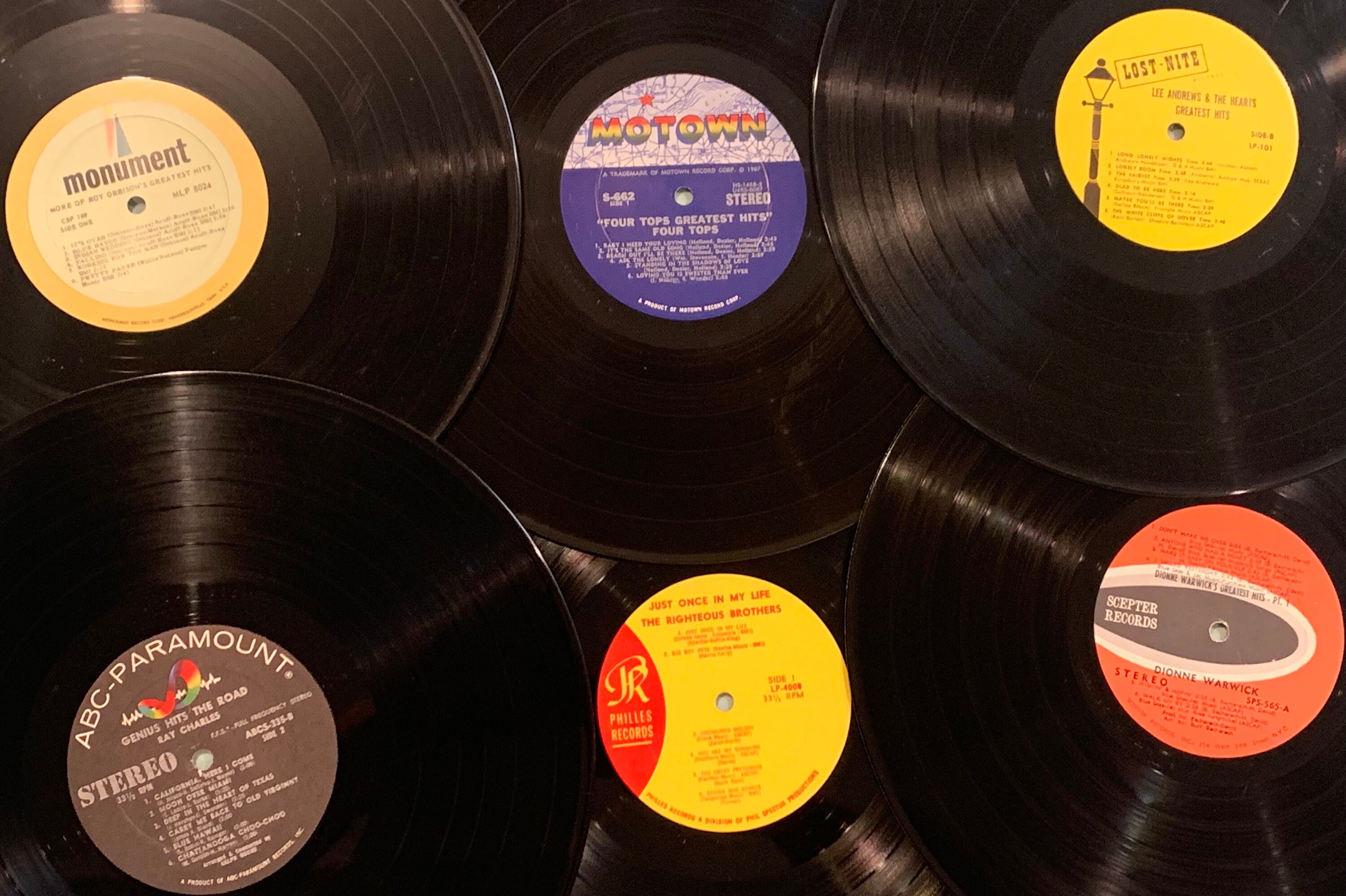 Bulk Lot of 30 Used Vinyl Records 1960s-1980s Soul, Disco and R&B for ...