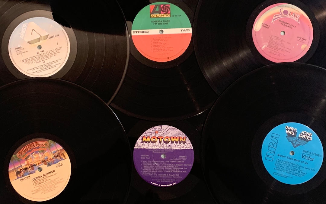 Bulk Lot of 30 Used Vinyl Records 1960s-1980s Soul, Disco and R&B for ...