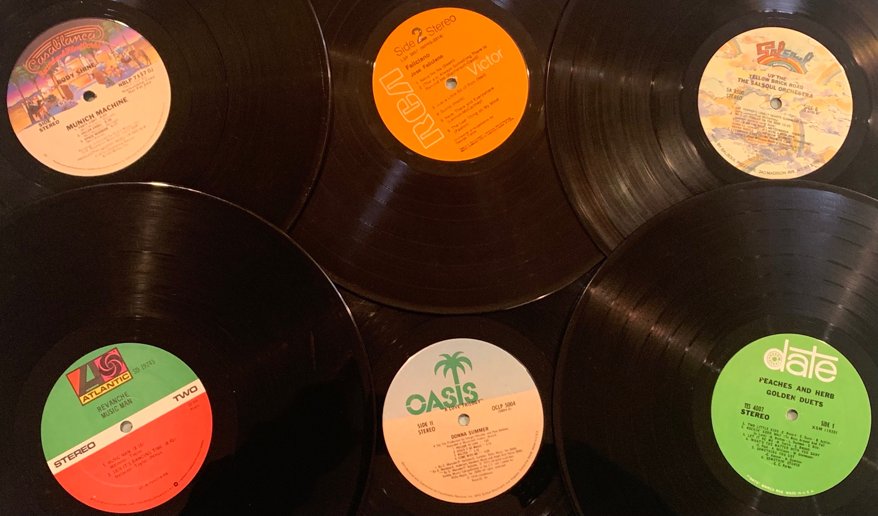 Bulk Lot of 30 Used Vinyl Records 1970s Soul, Disco and R&B for ...