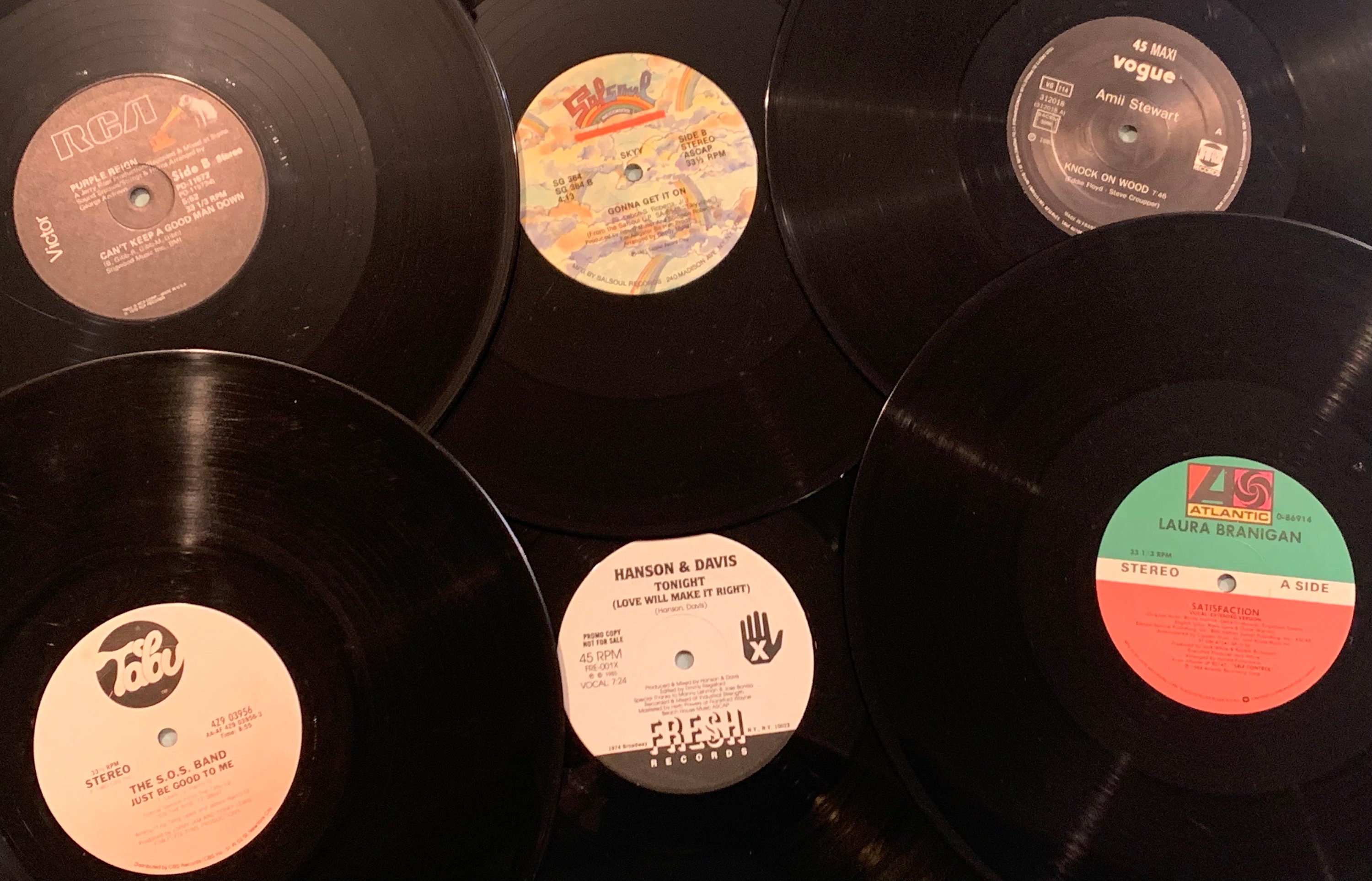 Bulk Lot of 30 Used Vinyl Records 1970’s-1980’s Dance Disco and R&B for ...