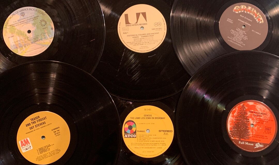 Bulk Lot of 30 Used Vinyl Records 1970s Rock and Pop for - Etsy