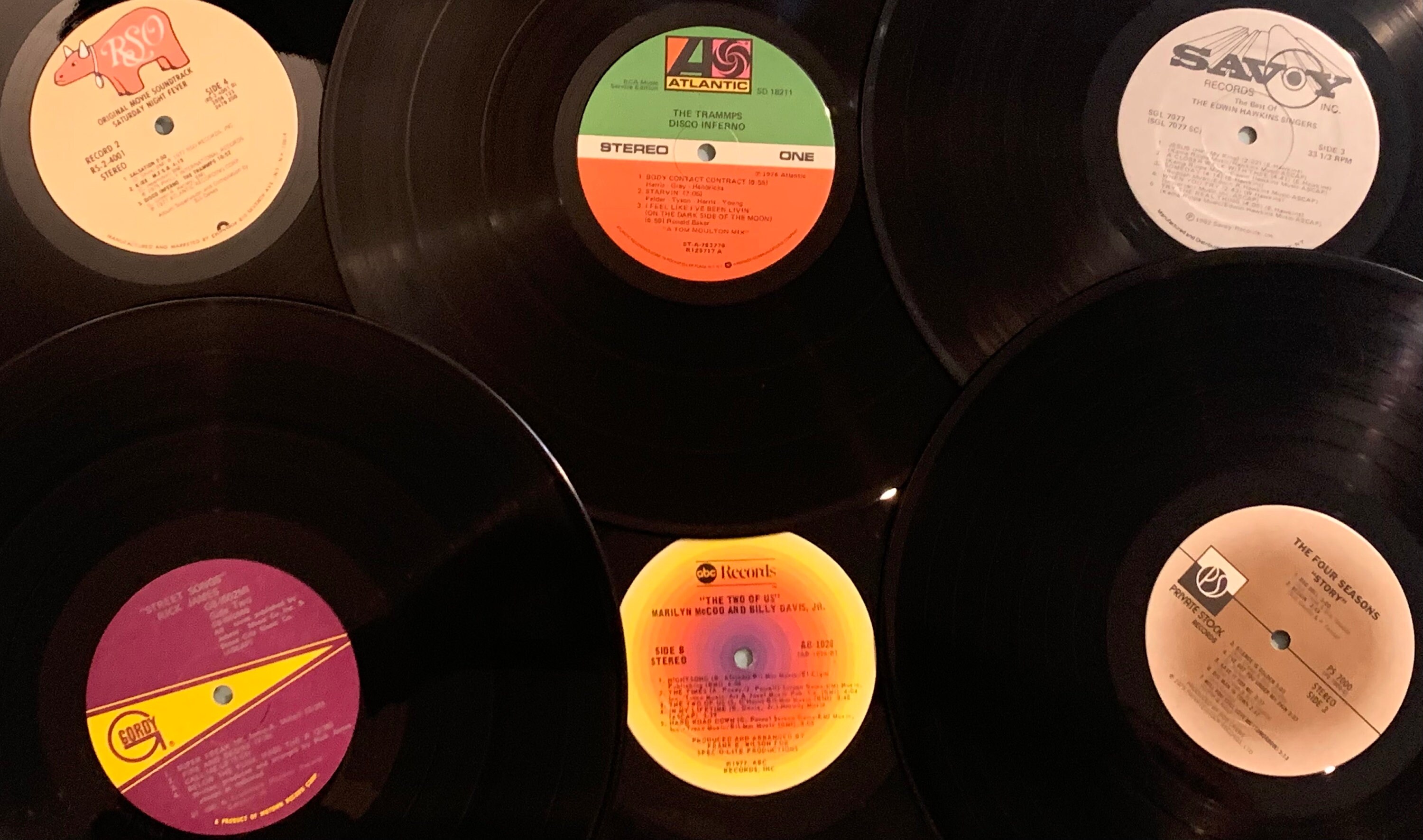 Bulk Lot of 30 Used Vinyl Records 1960s-1980s Soul, Disco and R&B for ...
