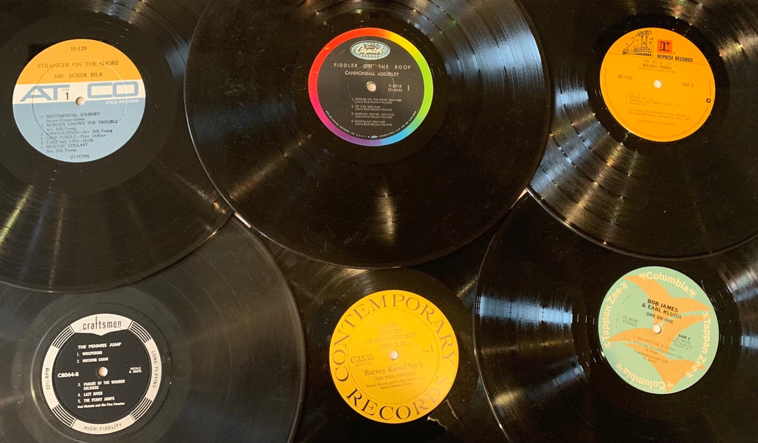 Bulk Lot of 30 Used Vinyl Records 1950s-1980s Jazz, Dixieland and Big ...