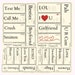 Valentine and Love Words Printable Flash Cards 35 Cards Print Cut and ...