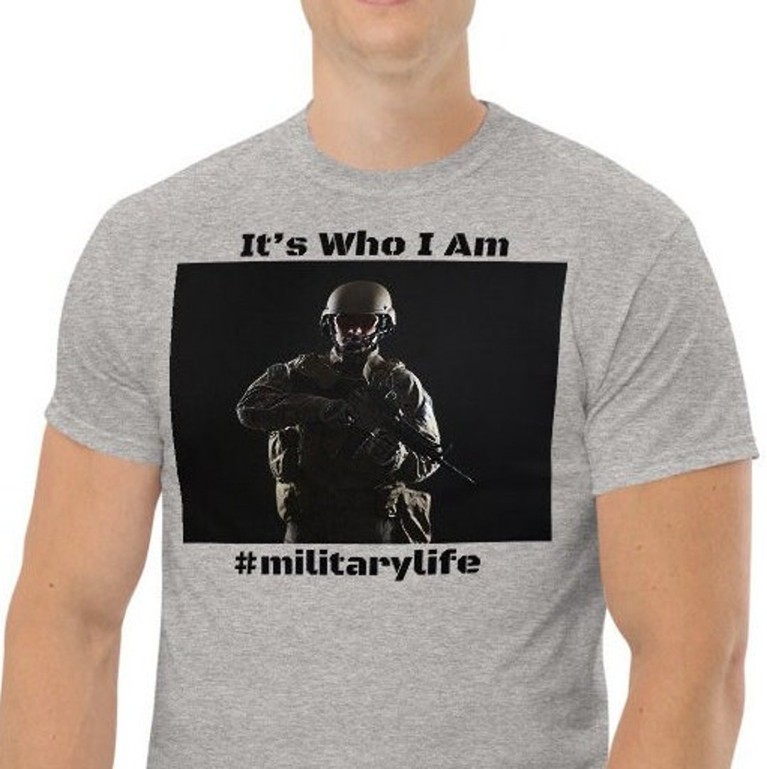 Its Who I Am Military Life Army Marines Navy Air Force Green - Etsy