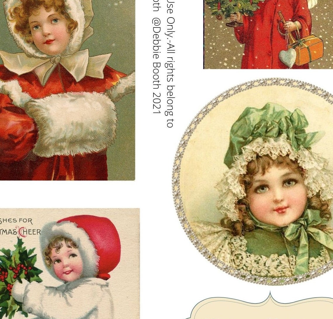 INSTANT DOWNLOAD Vintage Children Vintage Ephemera Printable Images ...