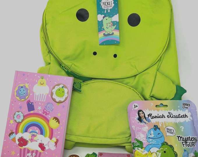 Custom Moriah Elizabeth Gift Bundle! Pickle Backpack, Mystery Figure ...