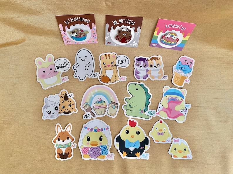 The Ultimate Moriah Elizabeth Pins and Stickers Bundle - Etsy