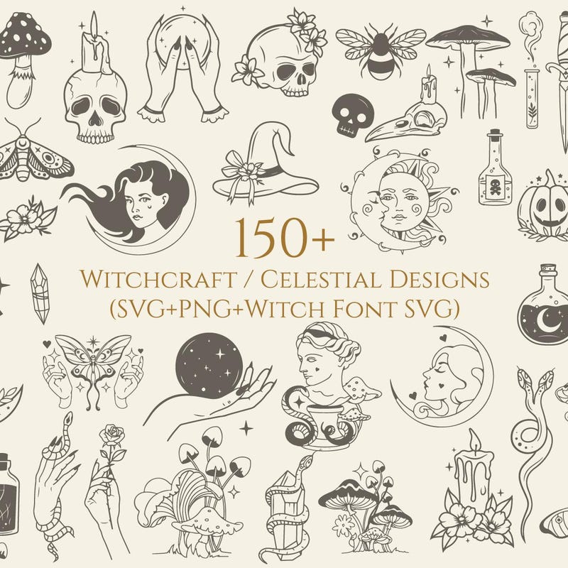 Wicca Svg - Etsy