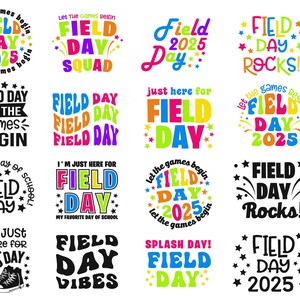 Field Day SVG, Field Day 2025 Png, It's Time to Run & Play Svg, PE ...