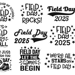 Field Day SVG, Field Day 2025 Png, It's Time to Run & Play Svg, PE ...
