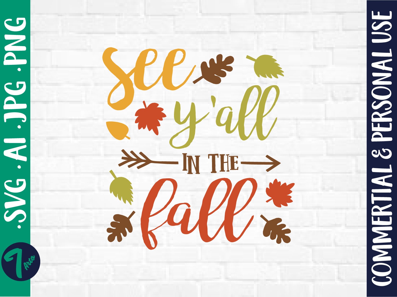 See Y'all in the Fall svg Summer Time Svg Teacher | Etsy