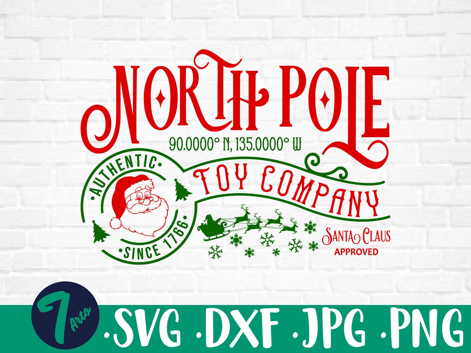 Bundle North Pole Svg North Pole Hot Chocolate Svg Santa | Etsy