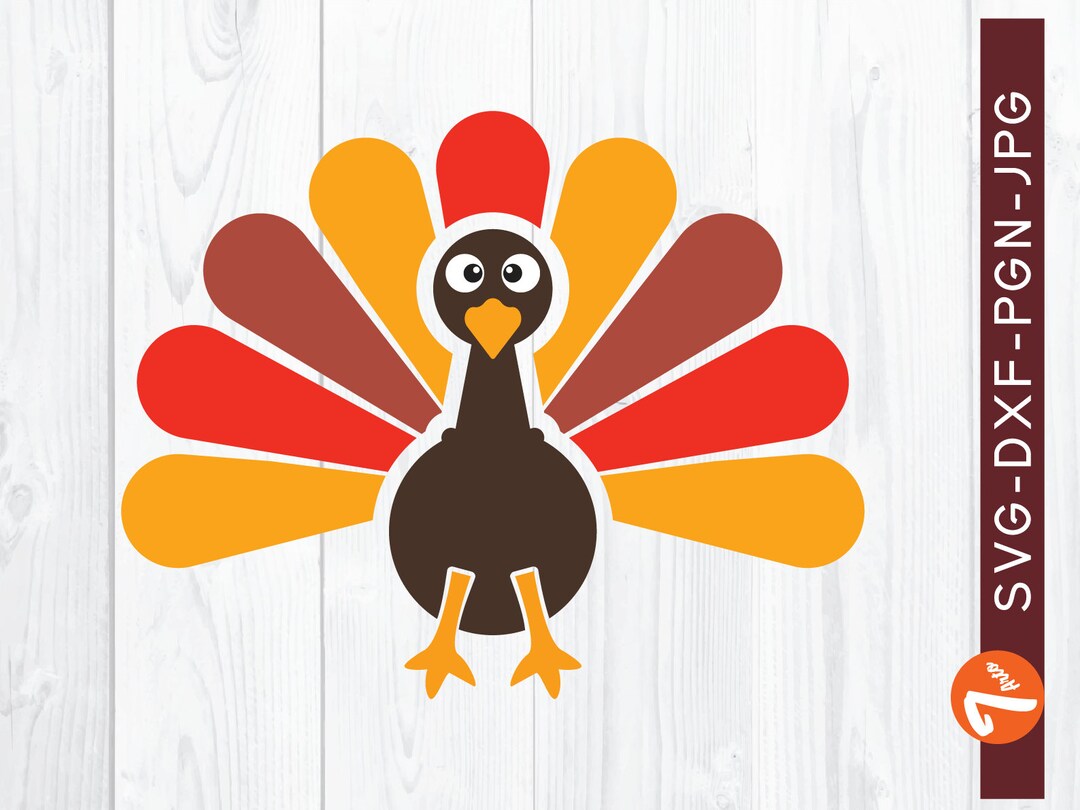 Turkey Svg, Boy Turkey Svg, Thanksgiving Svg Dxf Eps Png, Kids Cut ...