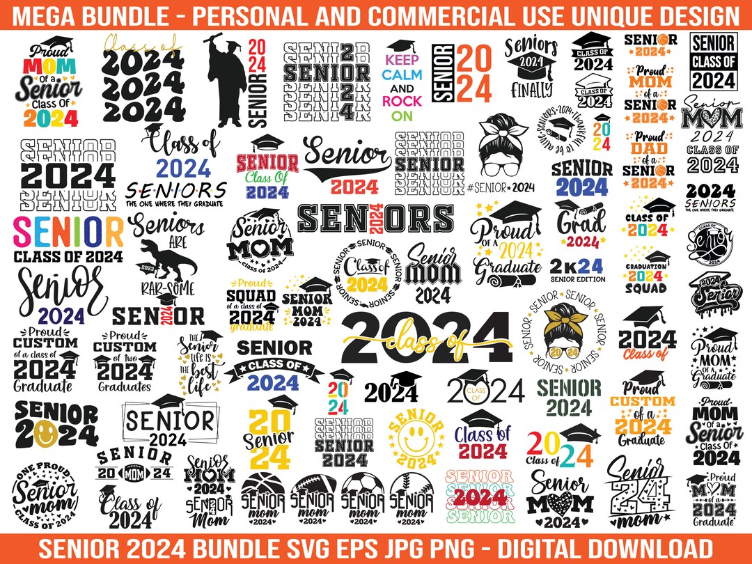 Proud of A 2024 Graduate Svg, Graduation SVG Bundle, Graduation Shirt ...