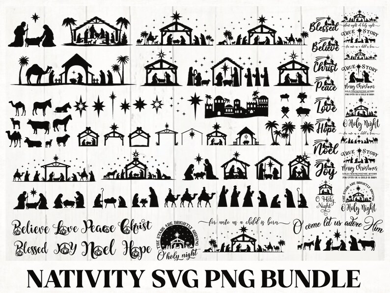 Christmas Wonder Bundle SVG, North Pole Svg Bundle, Christmas Font ...