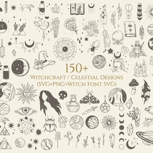 150 Witch Svg Bundle | Witchcraft Svg | Witches Svg | Svg | Magic Svg ...
