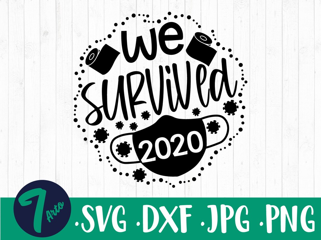 We Survived 2020 Svg, 2020 Quarantine Svg, Christmas Ornament, Merry ...