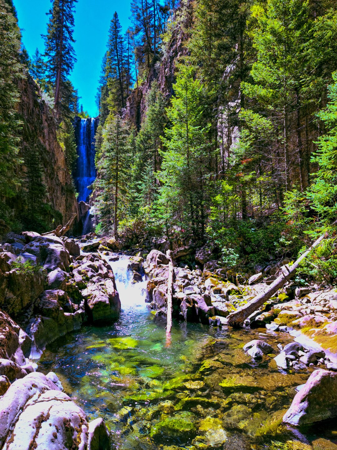 Waterfall, Landscape, Waterfall Print, Waterfall Photography, Waterfall ...