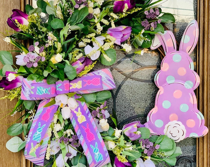 Easter Grapevine Wreath for Front Door Easter Grapevine - Etsy
