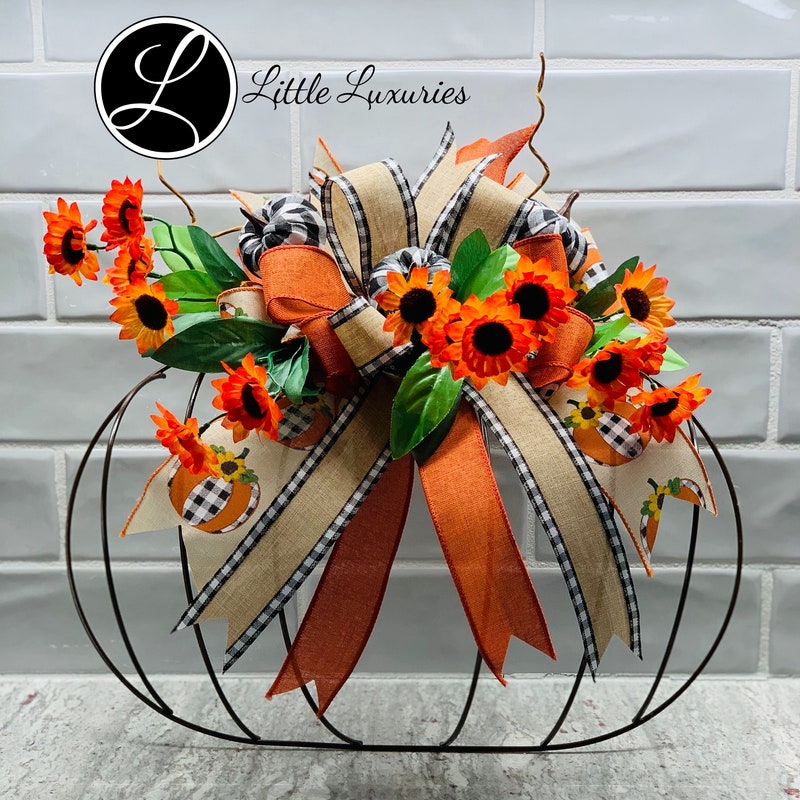 Pumpkin Frame Wreaths - Etsy