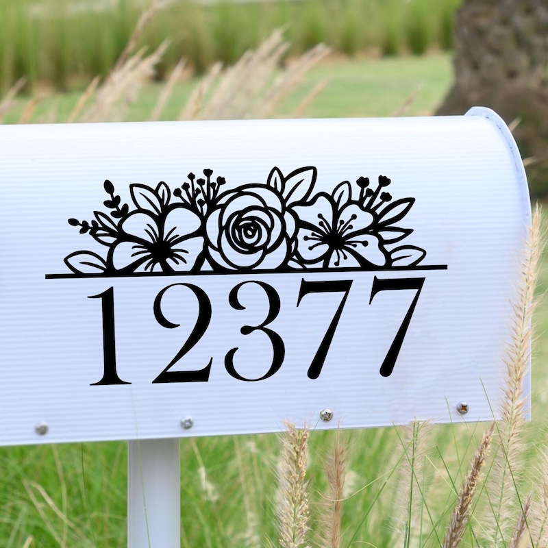 Mailbox Sticker - Etsy