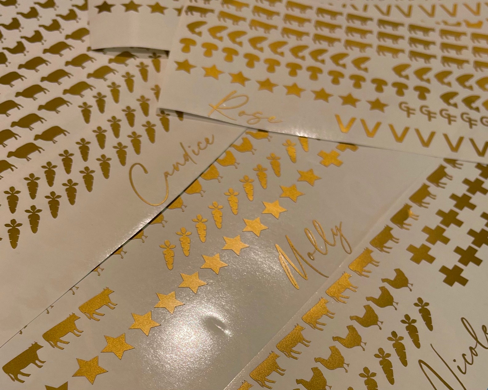 Wedding Meal Choice Stickers: Custom Menu Options - Etsy