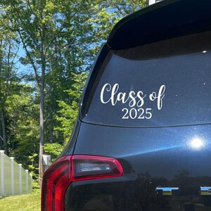 Class of 2025 Graduation Decal: DIY Scrapbook Sticker - Etsy