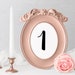 Wedding Table Number Decals Wedding Number Stickers Table - Etsy