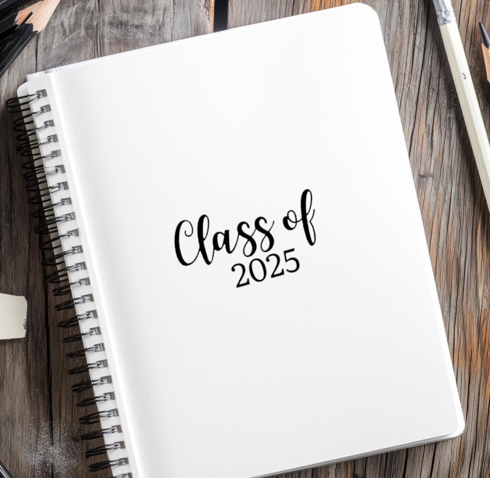 Class of 2025 Graduation Decal: DIY Scrapbook Sticker - Etsy