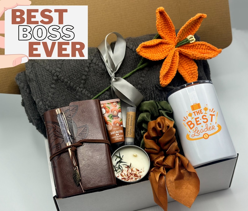 Boss Day Gift Box, Gift Box for Boss, Best Boss Ever Gift, Boss Babe ...