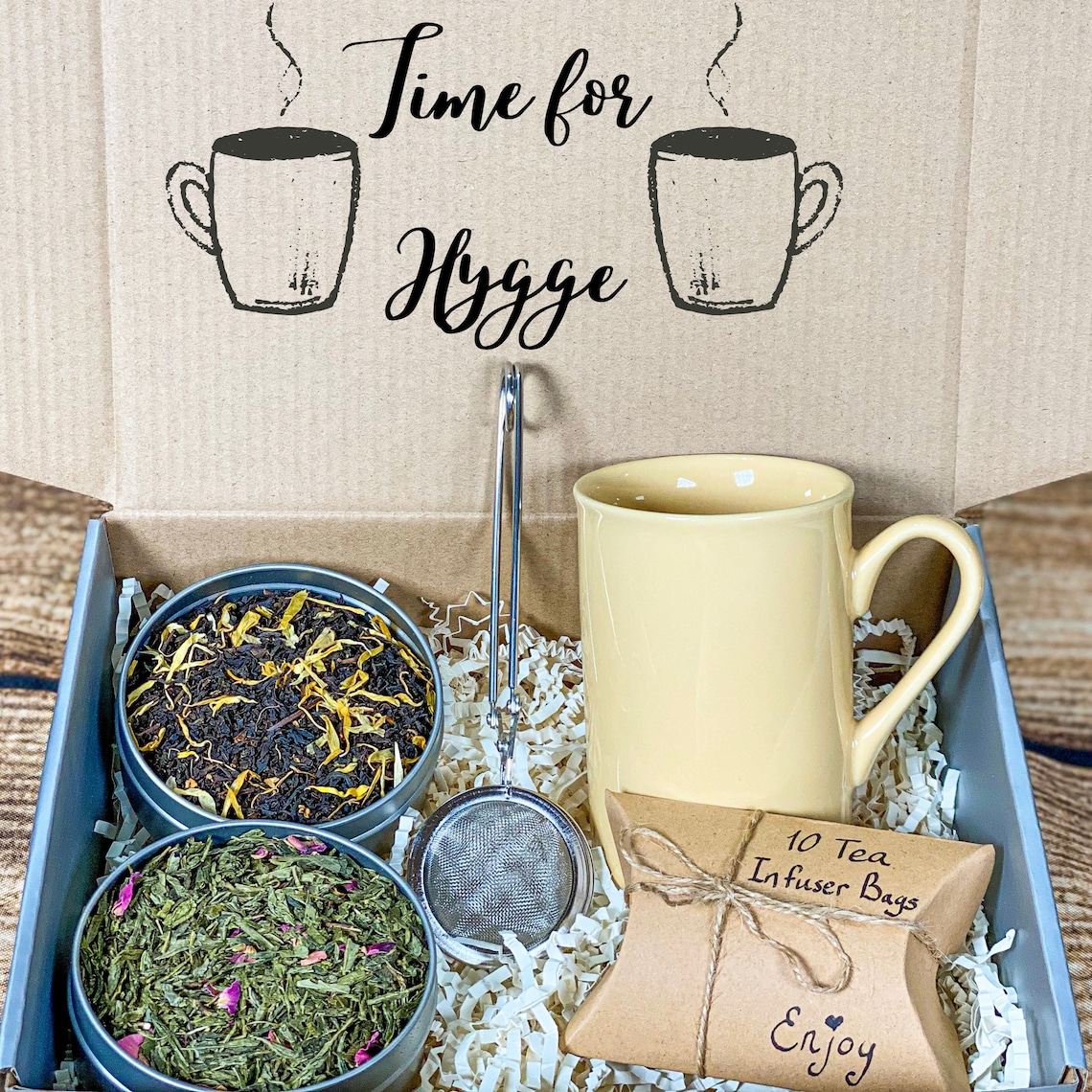 Extra Cozy Hygge Box Hug in Box Hygge Gift Box With Tea - Etsy