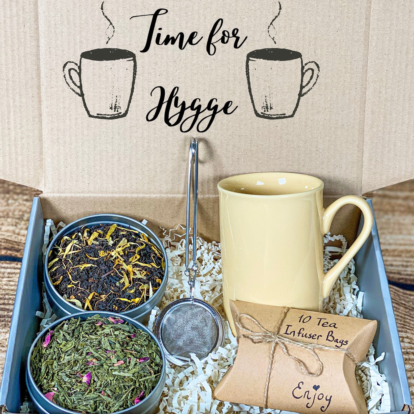Extra Cozy Hygge Box Hug in Box Hygge Gift Box With Tea | Etsy