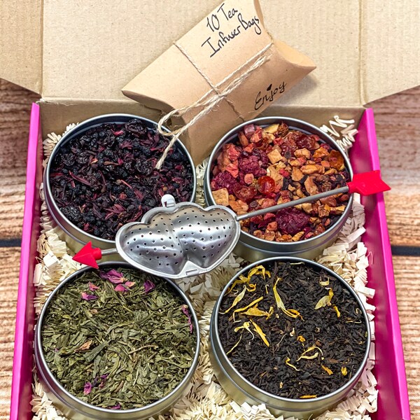 Tea Box - Etsy