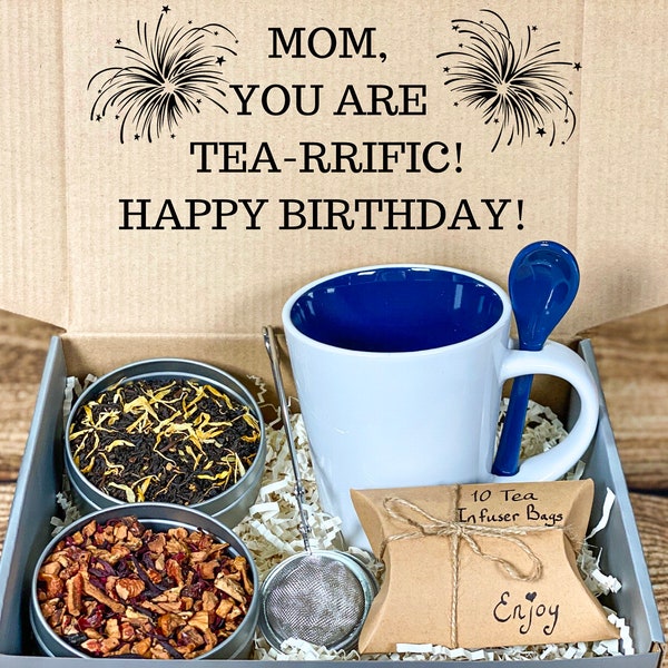 Happy Birthday Tea Box - Etsy