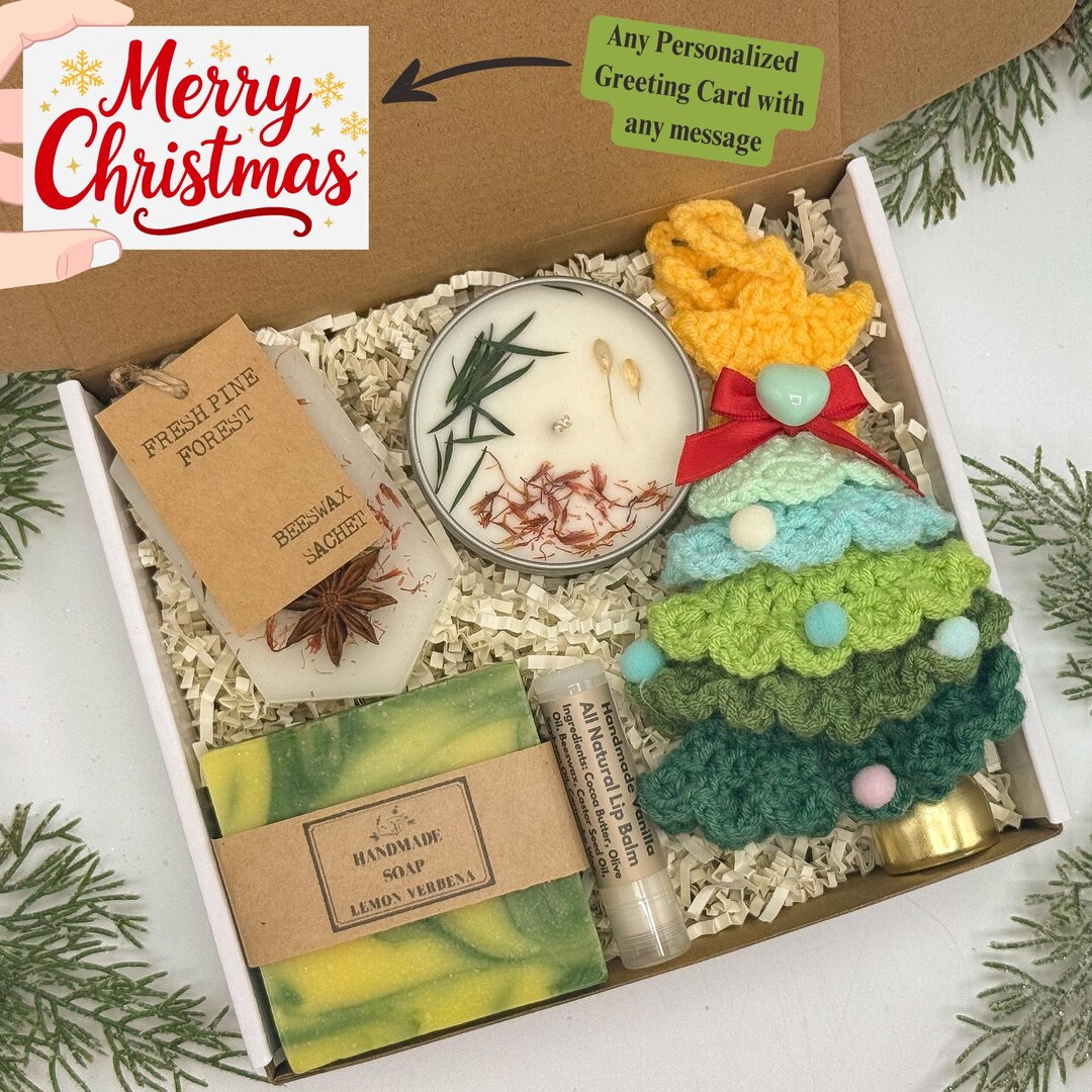 Christmas Gift Box, Holidays Basket, Hygge Gift Box, Gift Box for Women ...