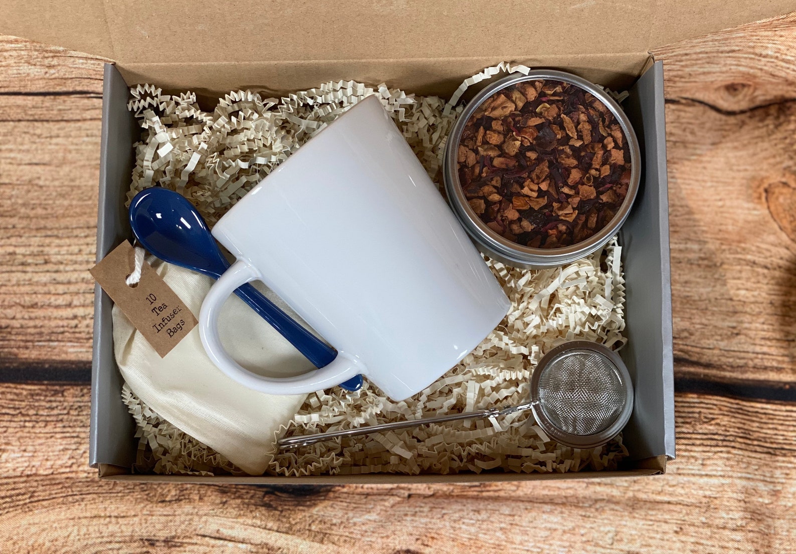 Birthday Gift Box Birthday Gift Set Organic Tea Gift Box I - Etsy