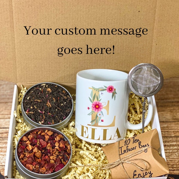 Personalized Tea Set - Etsy