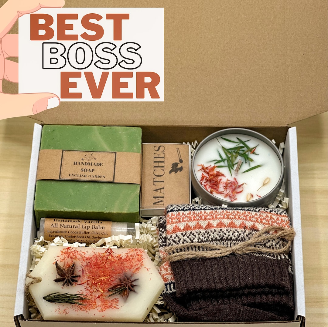 Boss Day Gift Box, Best Boss Ever Gift, Boss Babe Gift Box, Gift Box ...