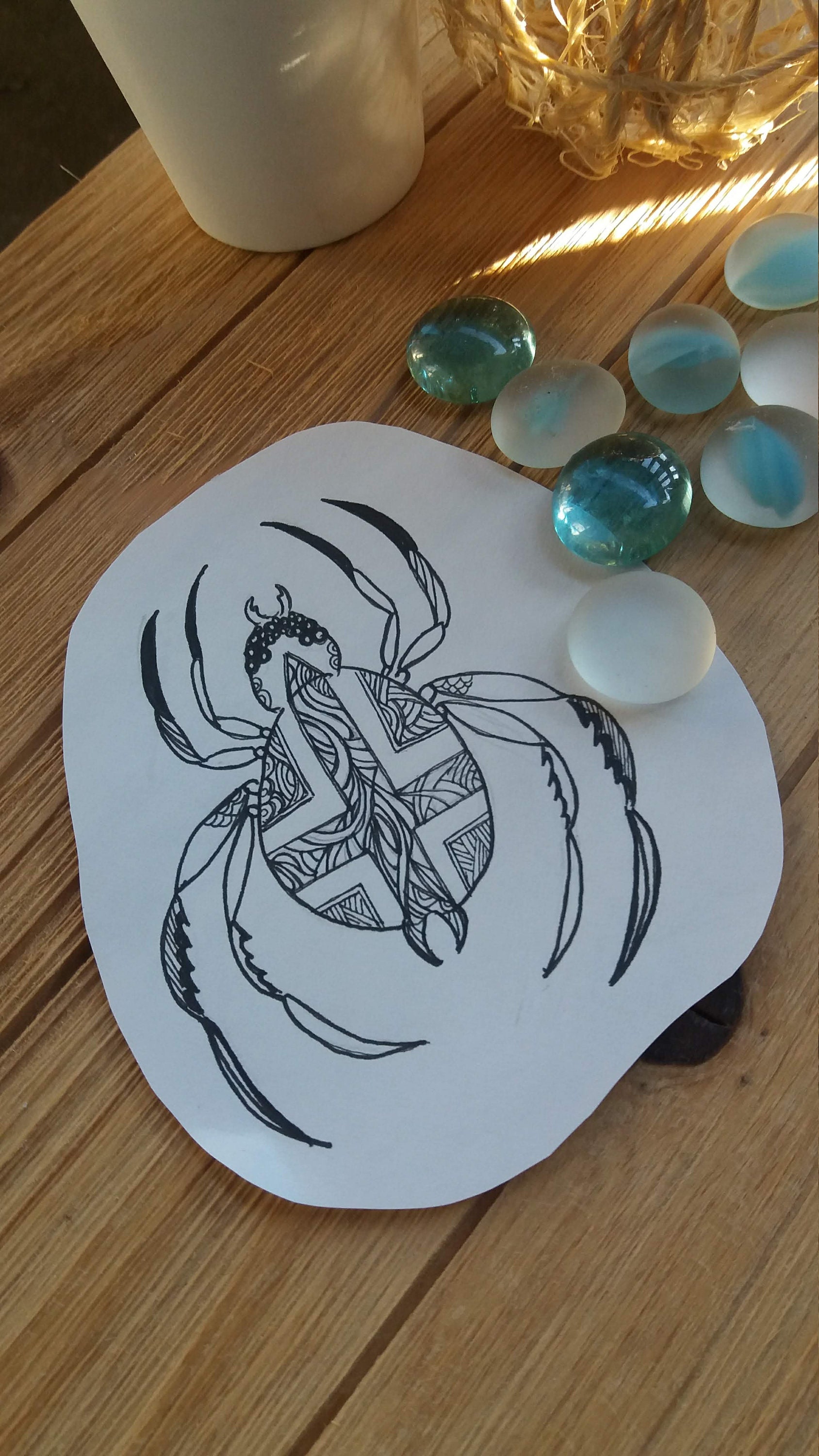 Unique Tattoo Design - Set of Six - Witch, Magic, Witchy, Staples ...