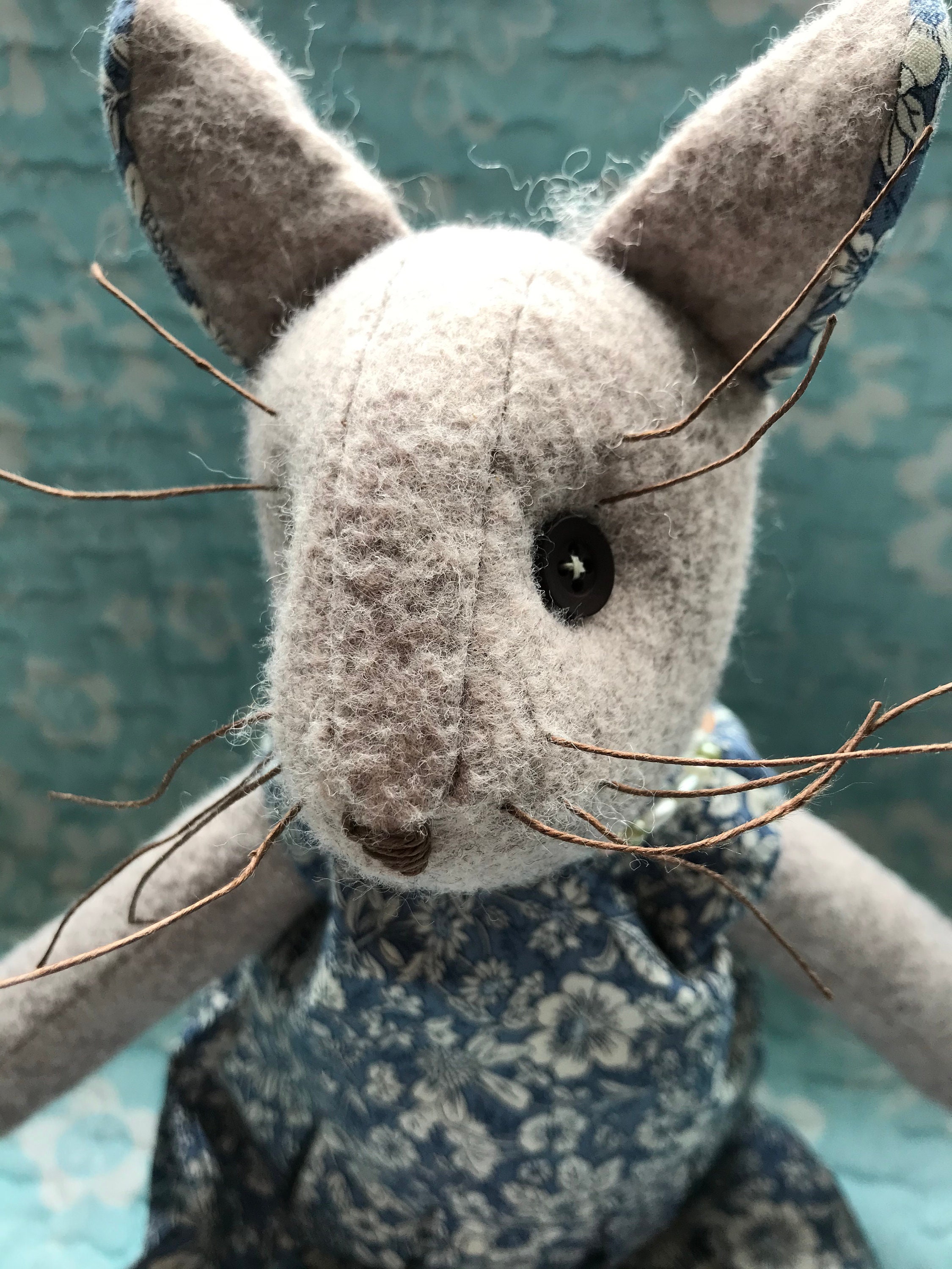 Handmade Felt Mouse Keepsake | Etsy