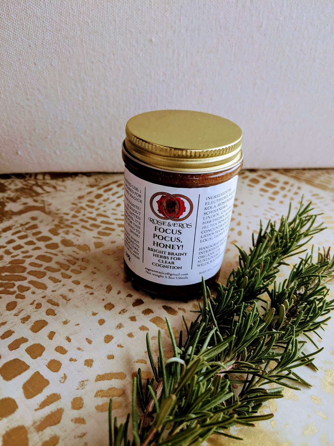 FOCUS POCUS, HONEY! Herbal Honey Paste, Cognitive Tonics, Mental ...