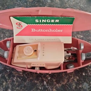 1950's Singer Buttonholer - Etsy