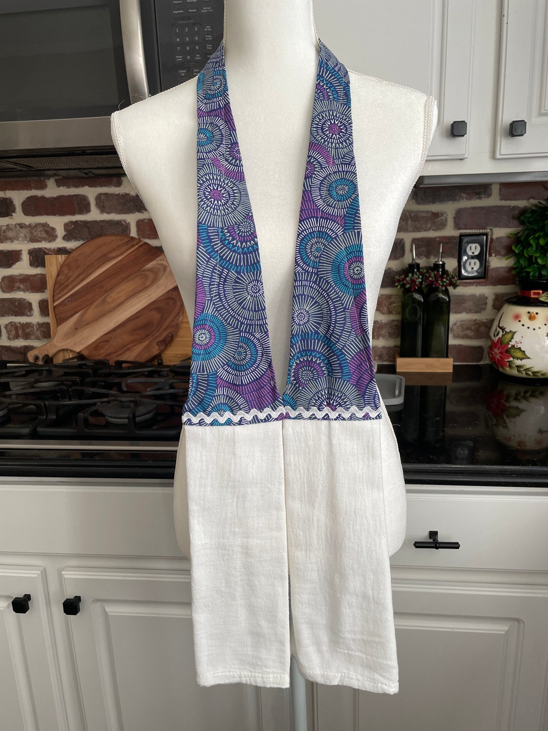 Towel Boa, Kitchen Towel Boa, Kitchen Towel Scarf, Kitchen Neck Towel ...