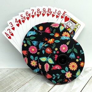 Playing Card Holder, 2 Piece Set, Card Holder for Variety of Card Games ...